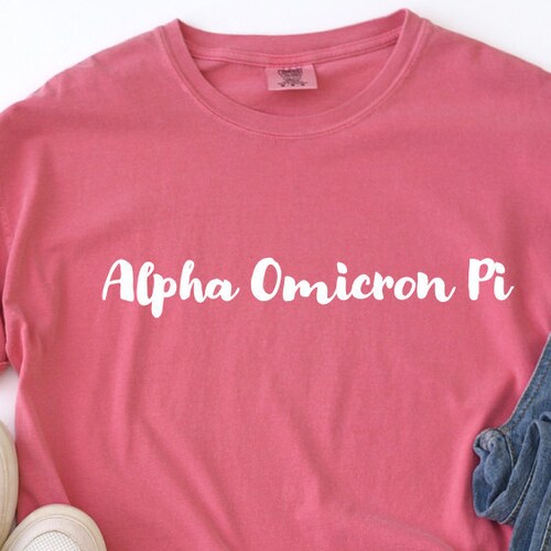 Alpha Omicron Pi Alumna Decal AOII Sorority Laptop Sticker | Etsy