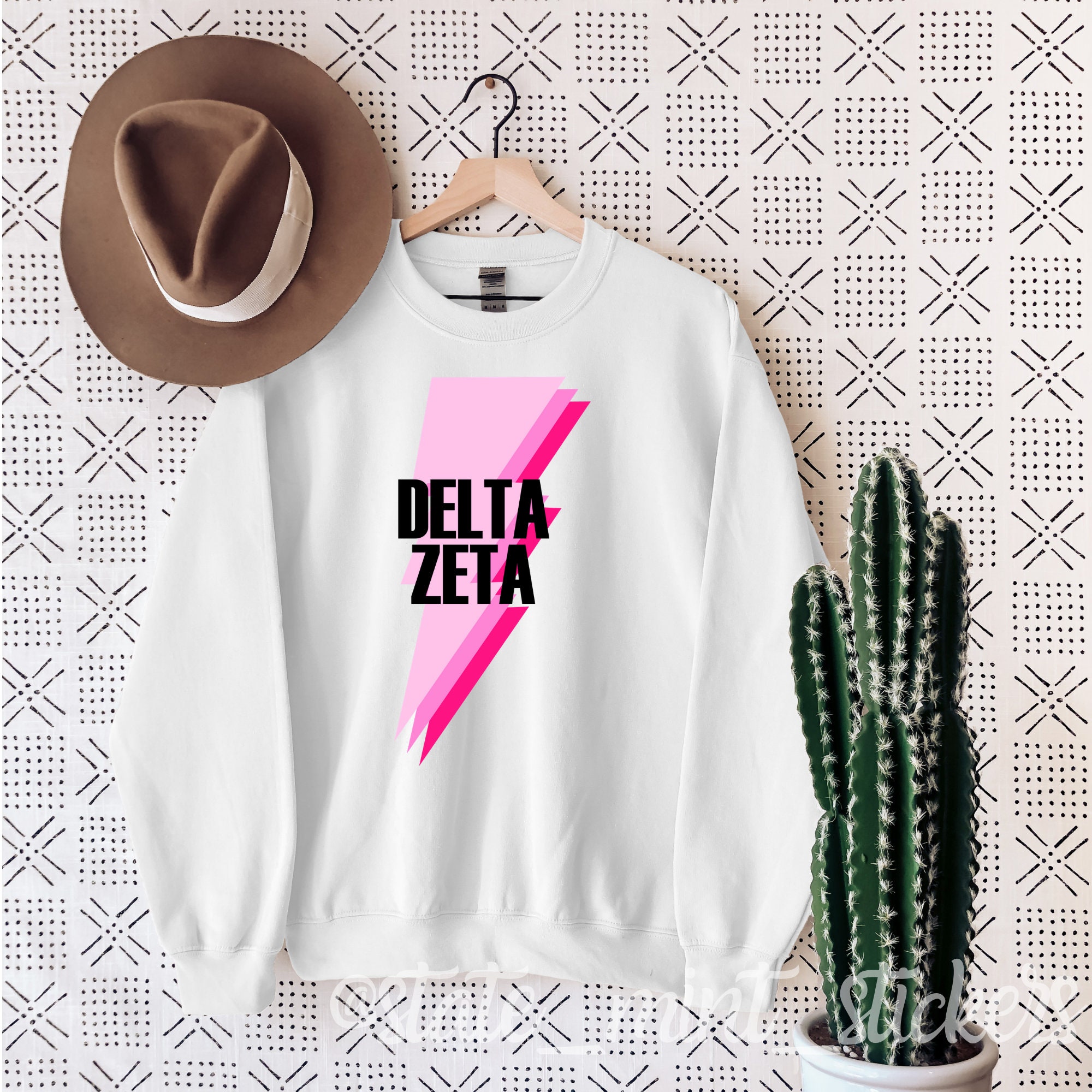 Delta Zeta, Lined Windbreaker with flannel lining, DZ Sorority Jacket ...