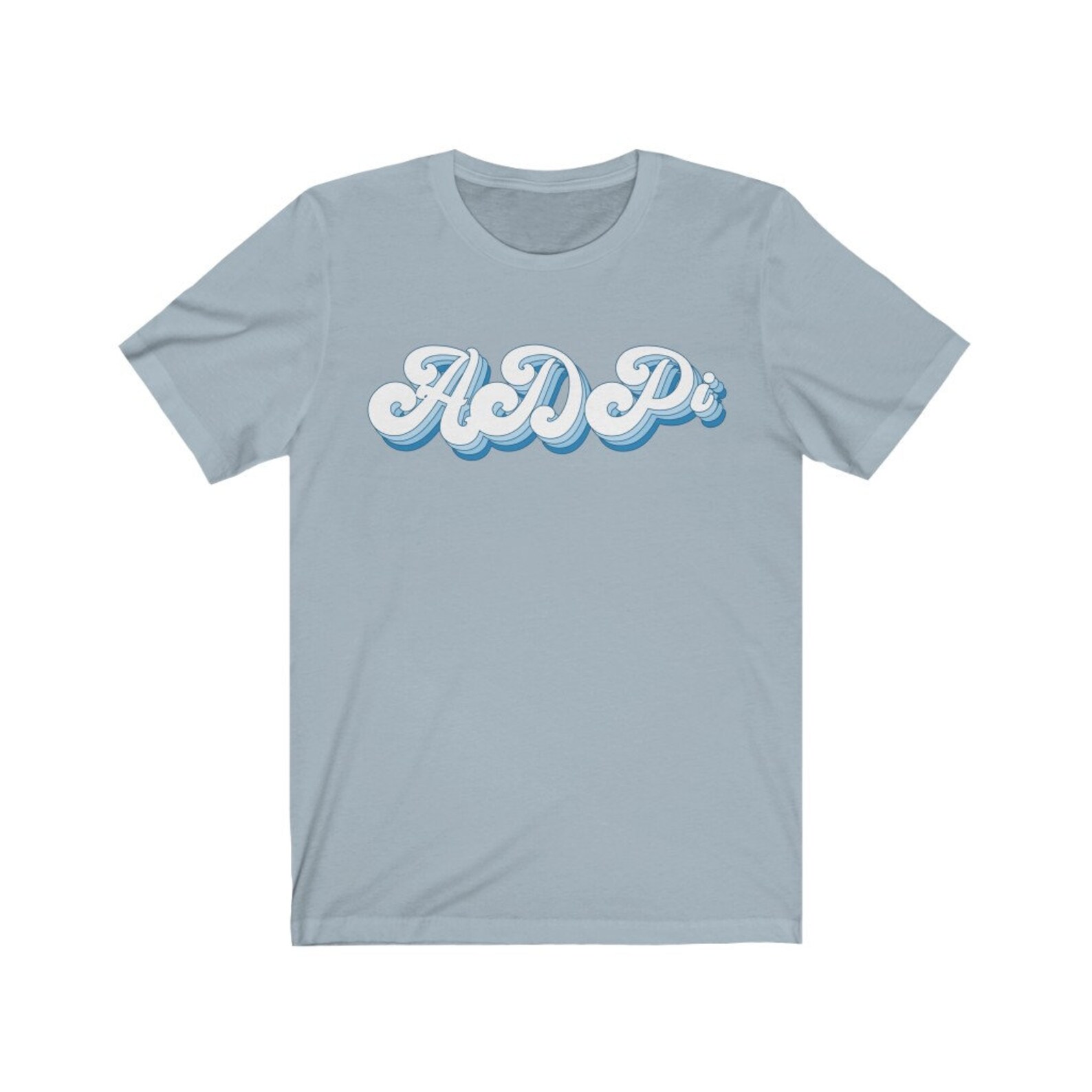 Alpha Delta Pi Sorority Adpi Bella Canvas Unisex Jersey - Etsy