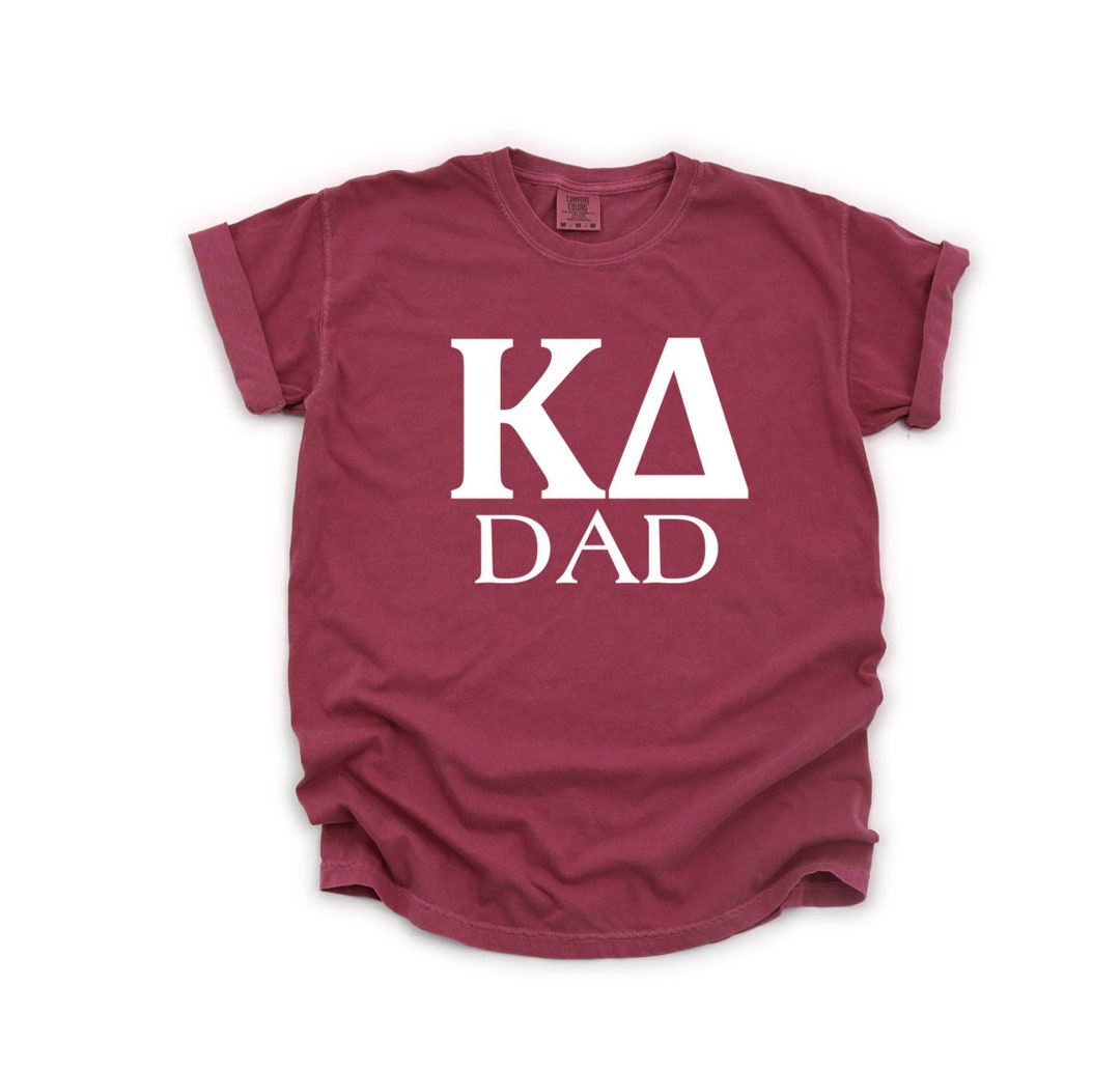 Kappa Delta Sorority Comfort Colors Short Sleeve Tee Sorority Dad ...