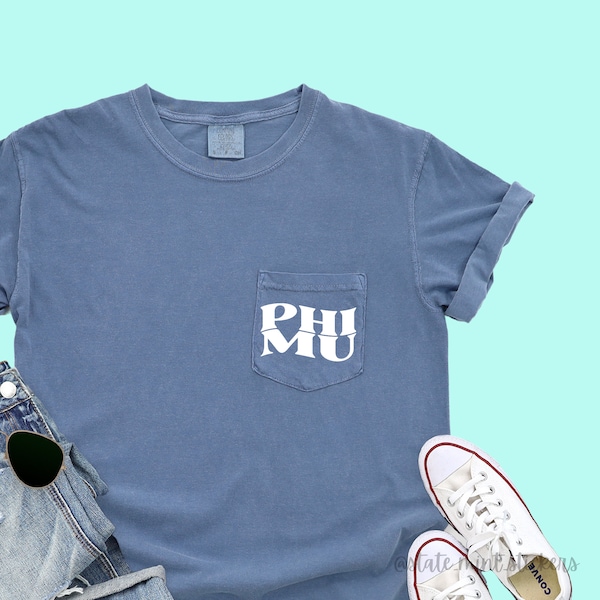 Phi Mu Shirt - Etsy