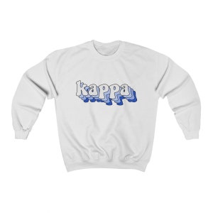Kappa Kappa Gamma Sweatshirt Groovy Ombre Gildan 18000 Unisex Crewneck ...
