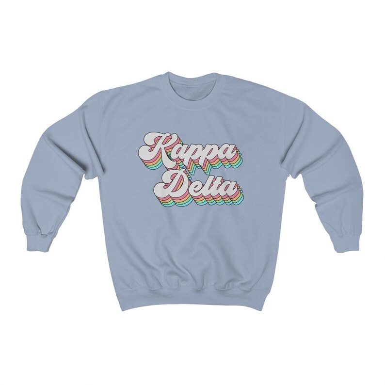 Kappa Delta Sweatshirt Sorority Gildan Unisex Crewneck - Etsy