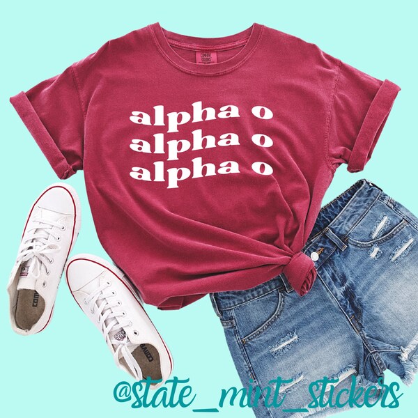 Alpha Omicron Pi Svg - Etsy