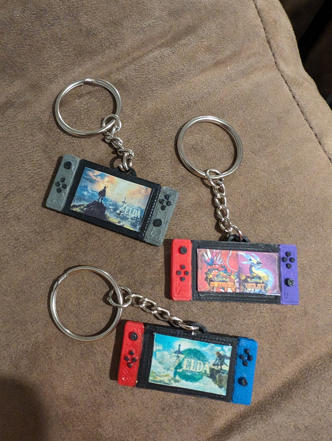 3D Printed Switch Keychains - Etsy
