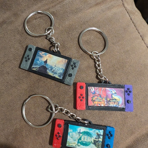 3d Printed Switch Keychain - Etsy