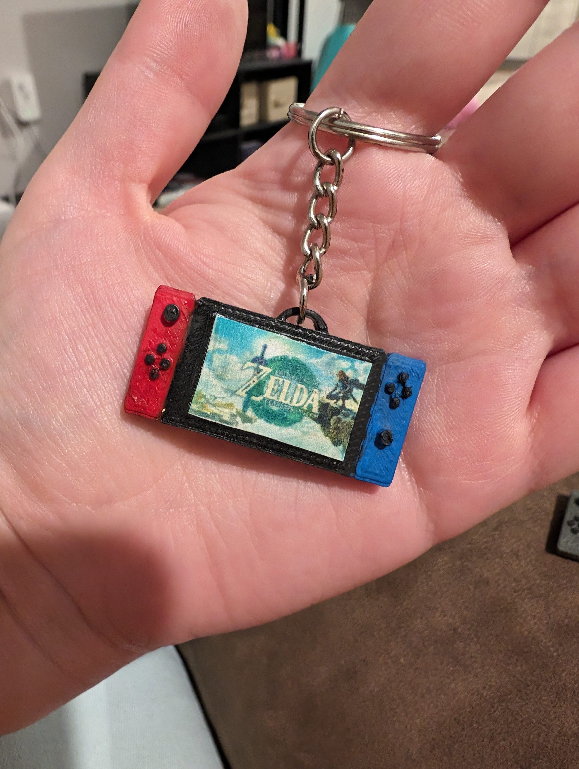 3D Printed Switch Keychains - Etsy