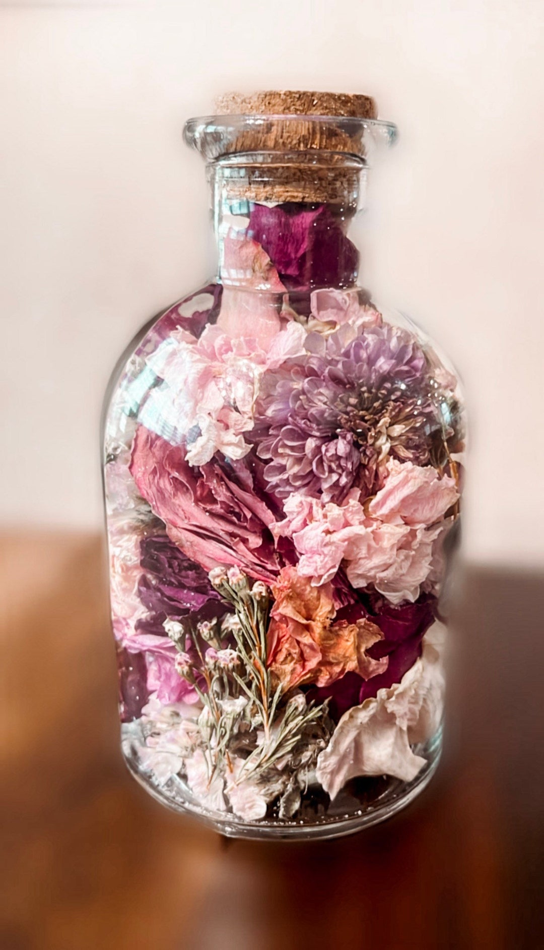 Wedding Bouquet Preservation Bottle - Etsy