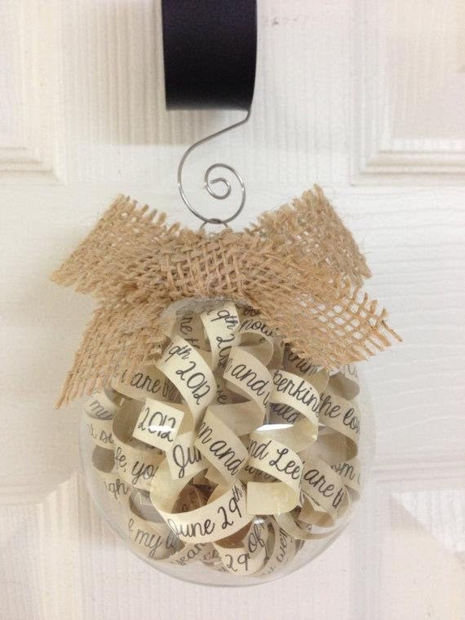 First Anniversary Paper Gift - Etsy