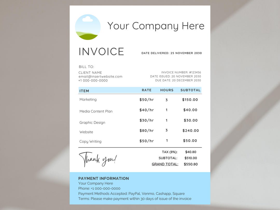 Beauty Salon Invoice Template Canva Hair Stylist Invoice Sheet Nail ...