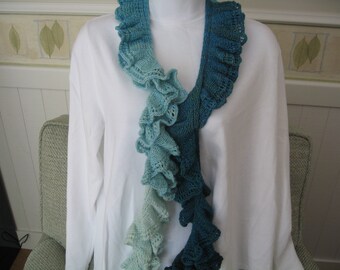 Ruffle Scarf Pattern - Etsy