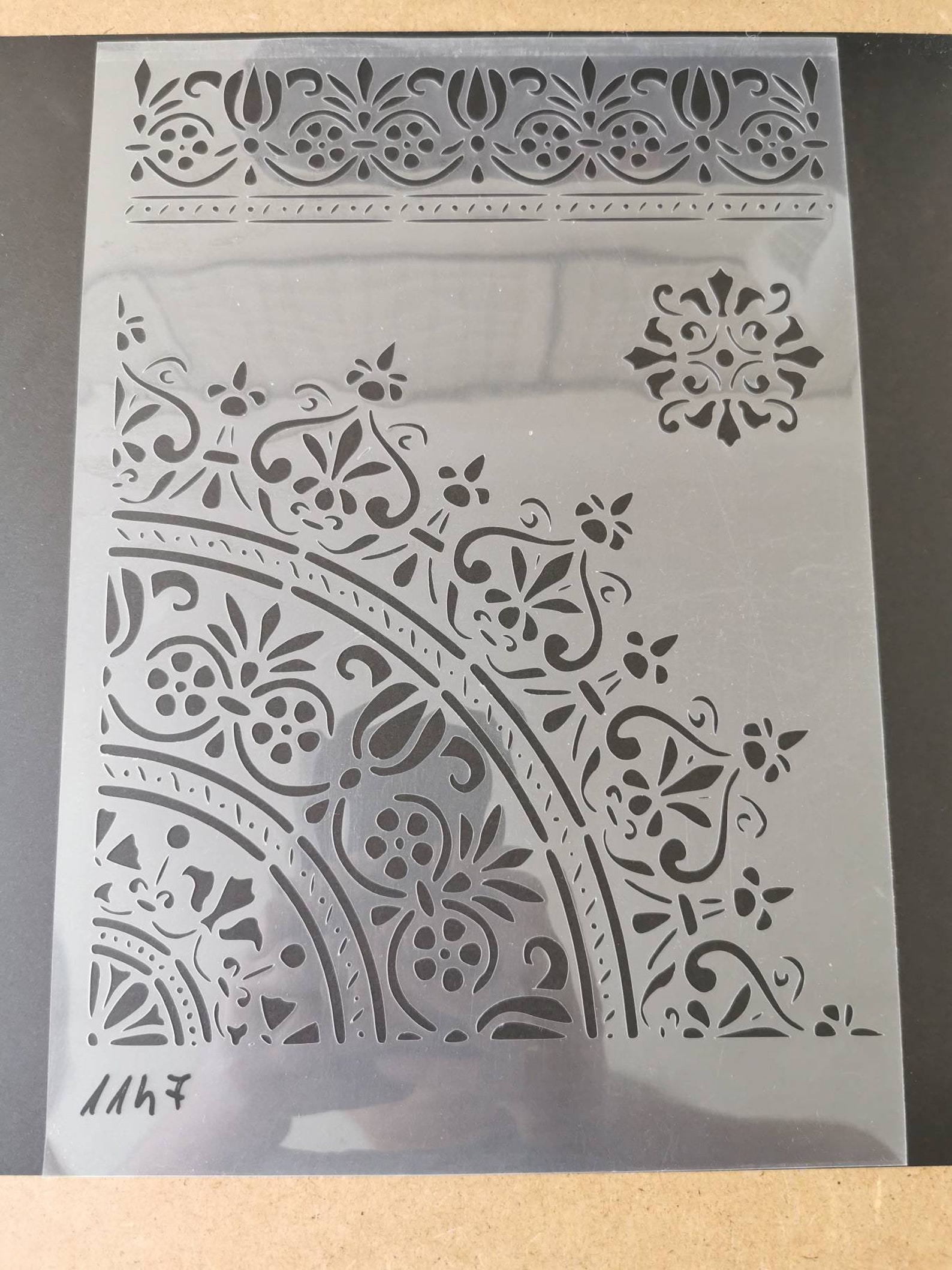 Quarter Mandala Stencil Wall Decor Home Decor Furniture - Etsy