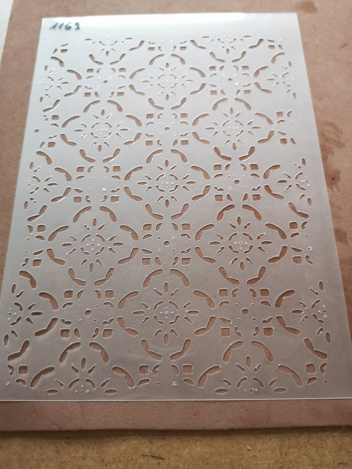 Vintage Pattern Stencil, Wall Decor, Home Decor, Furniture Painting ...