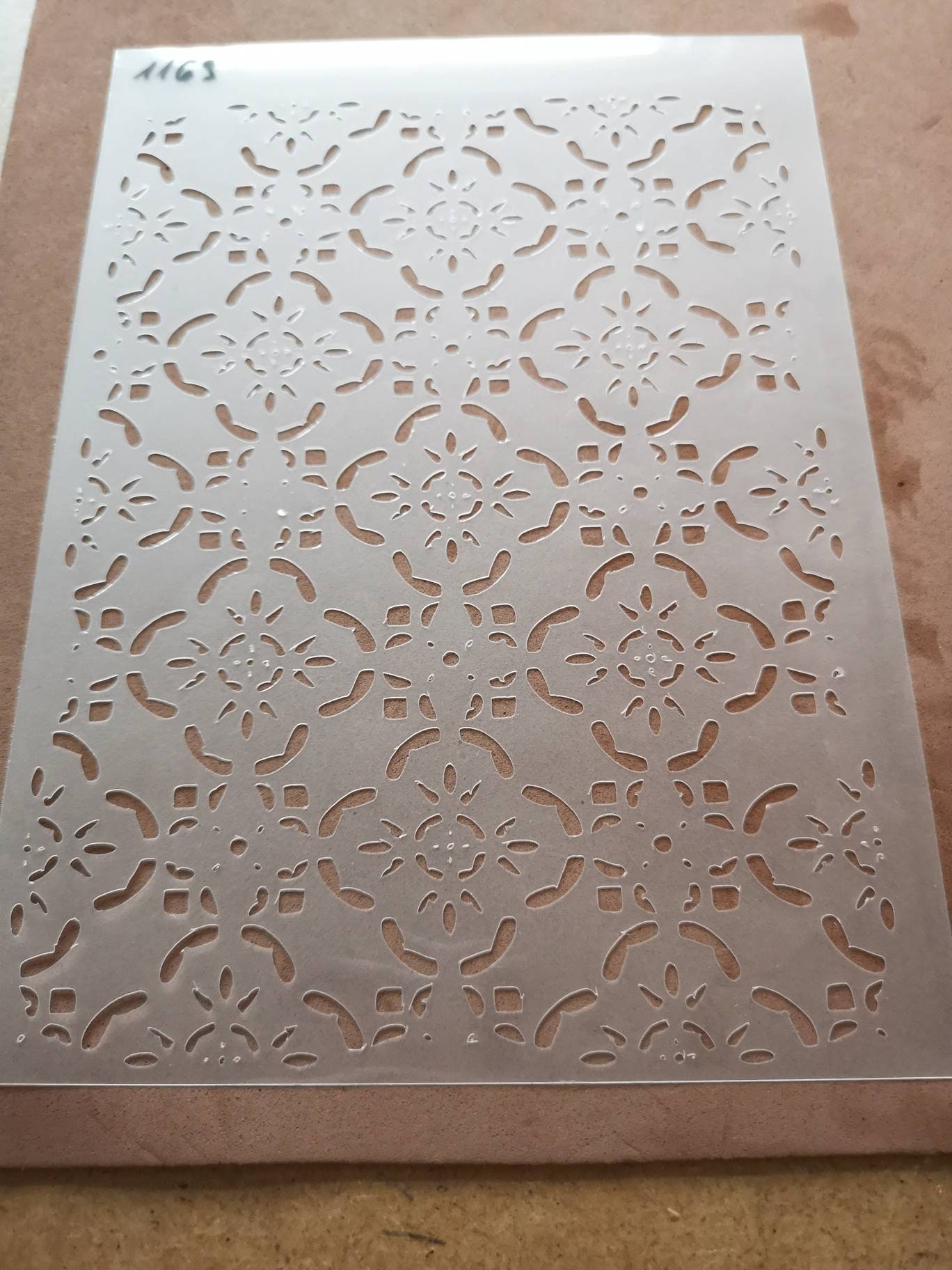 Vintage Pattern Stencil, Wall Decor, Home Decor, Furniture Painting ...