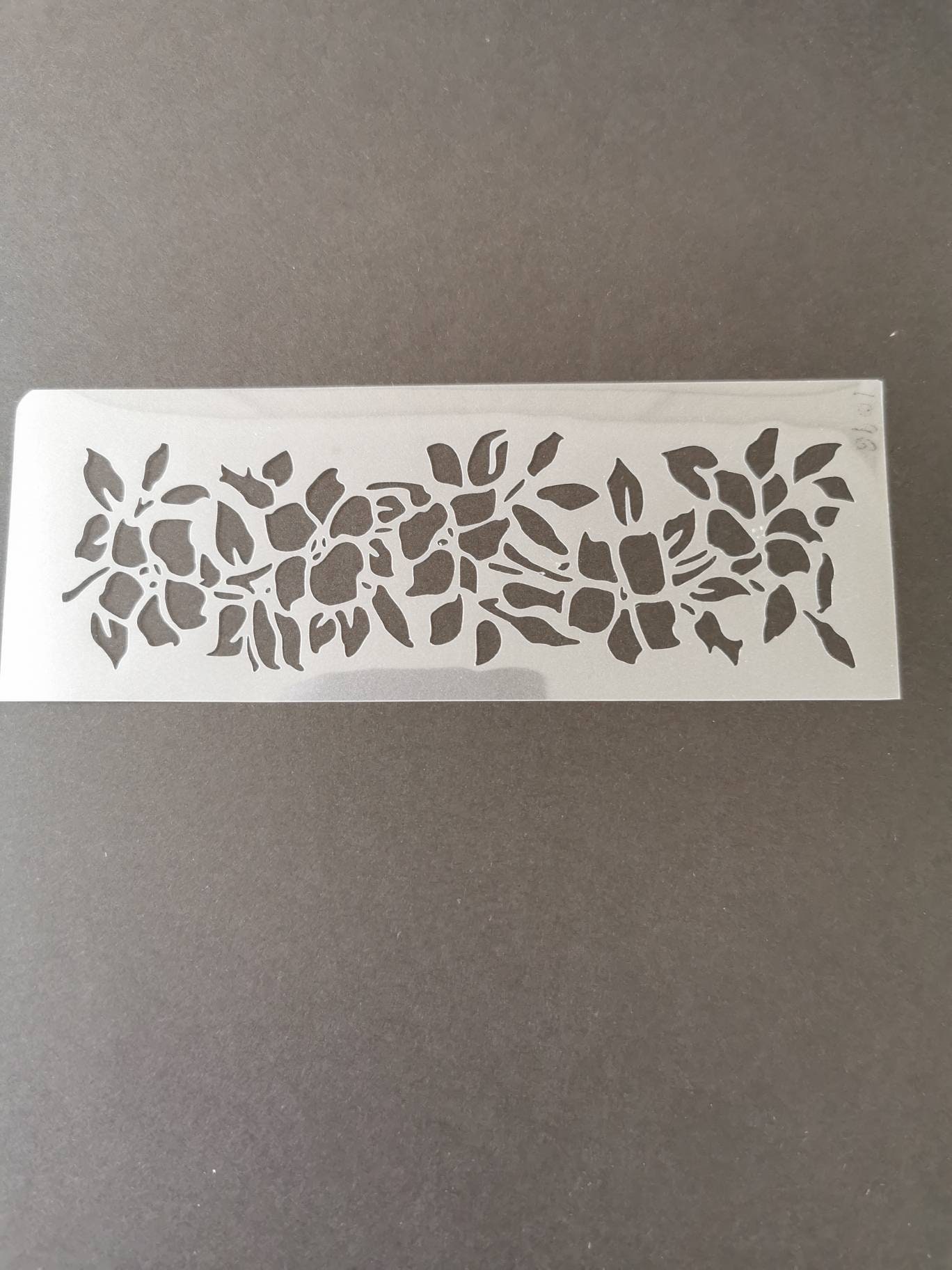 Flower Border Stencil Wall Decor Home Decor Furniture - Etsy