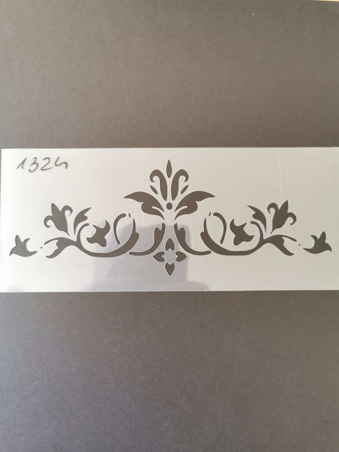 Border Stencil, Wall Decor, Home Decor, Furniture Painting, Sign Making ...