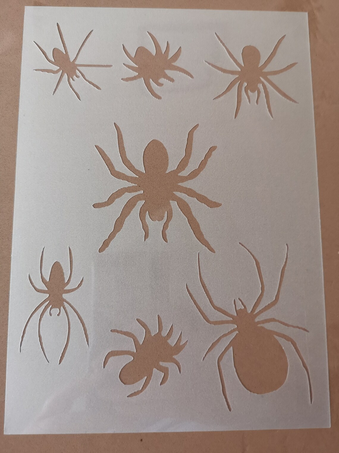 Spiders Stencil Wall Decor Home Decor Sign Painting - Etsy