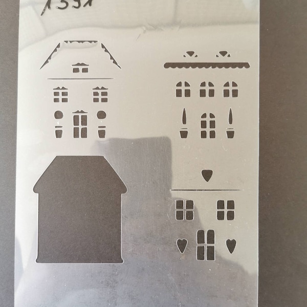 House Stencil - Etsy