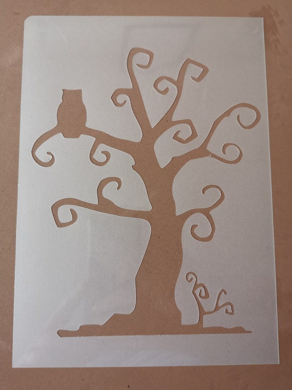 Scary Haloween stencil wall decor home decor sign painting | Etsy