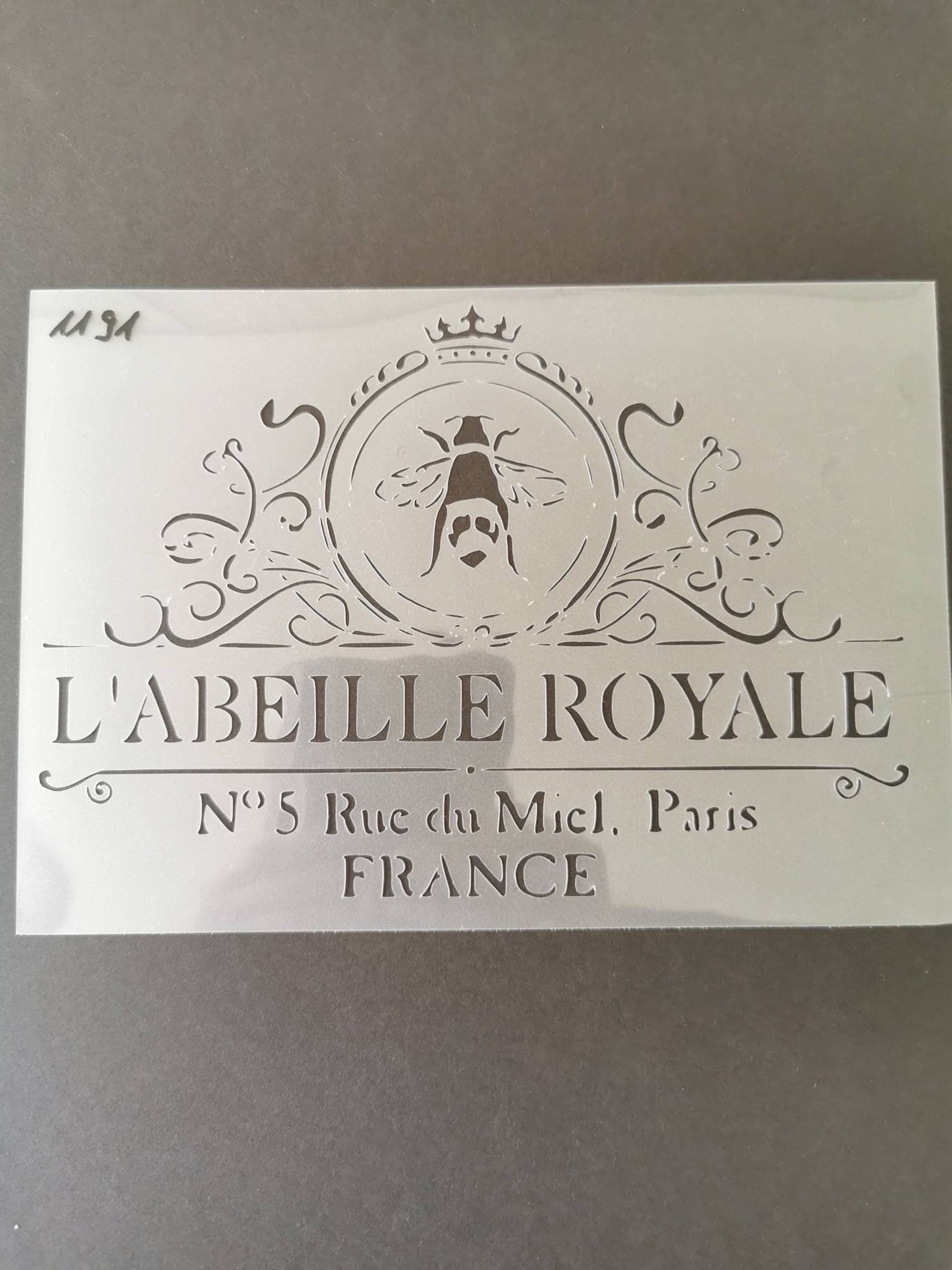 French Style Sign Stencil Wall Decor Home Decor Furniture - Etsy