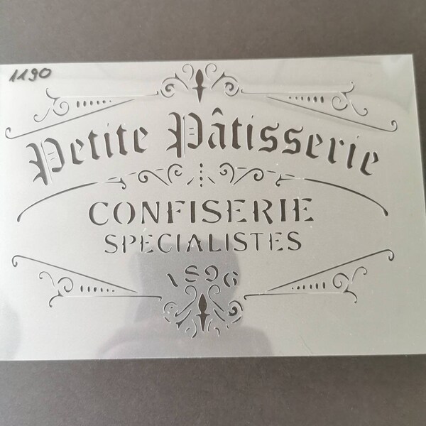 French Stencils - Etsy