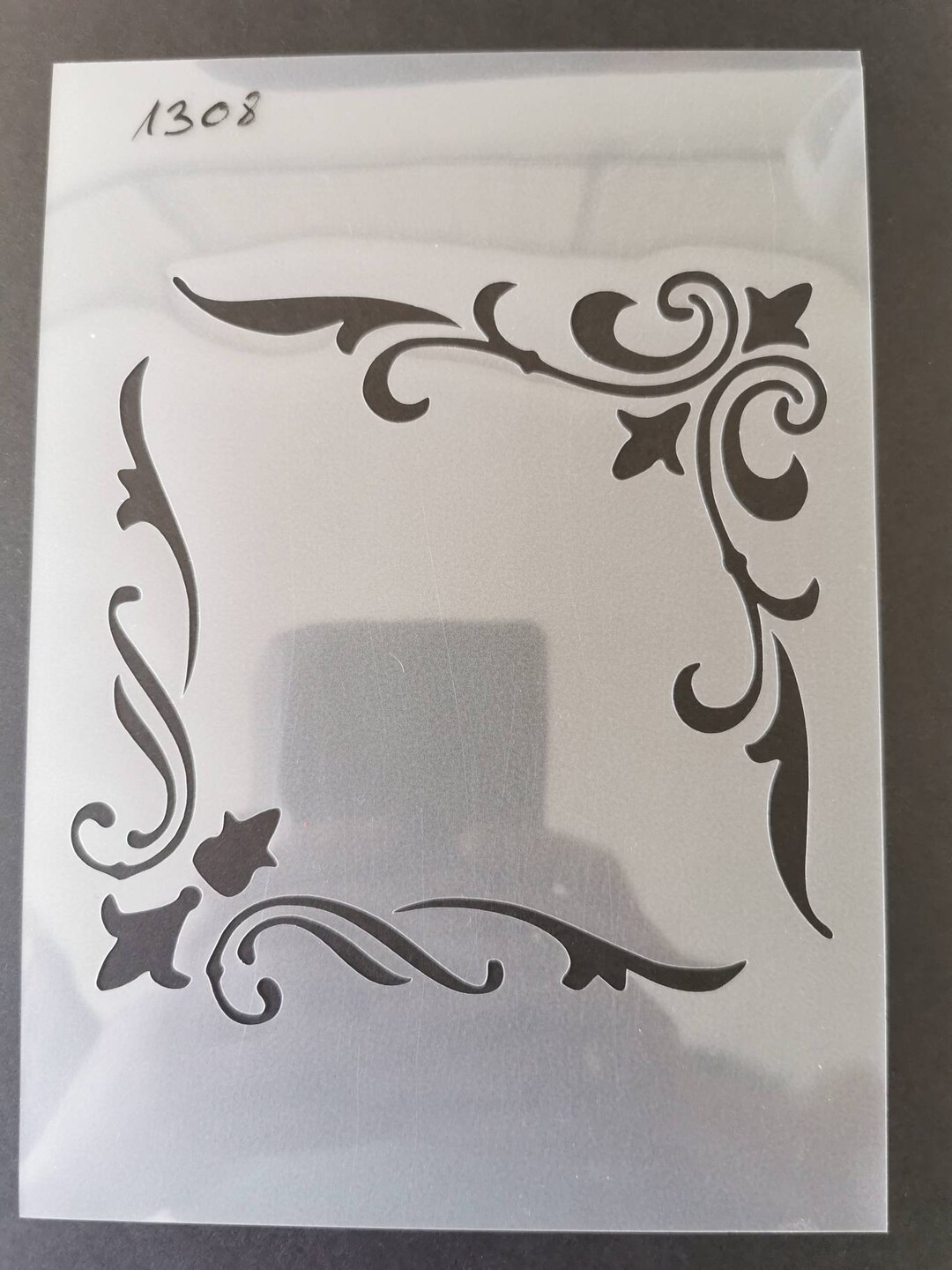 Vintage Frame Stencil, Wall Decor, Home Decor, Furniture Painting, Sign ...