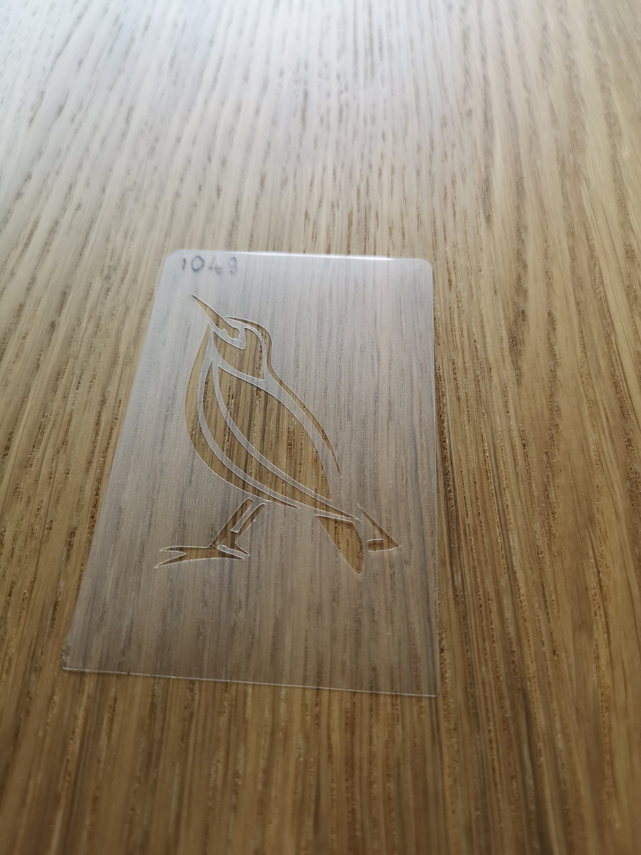 Bird Stencil Wall Decor Home Decor Furniture Painting Card - Etsy