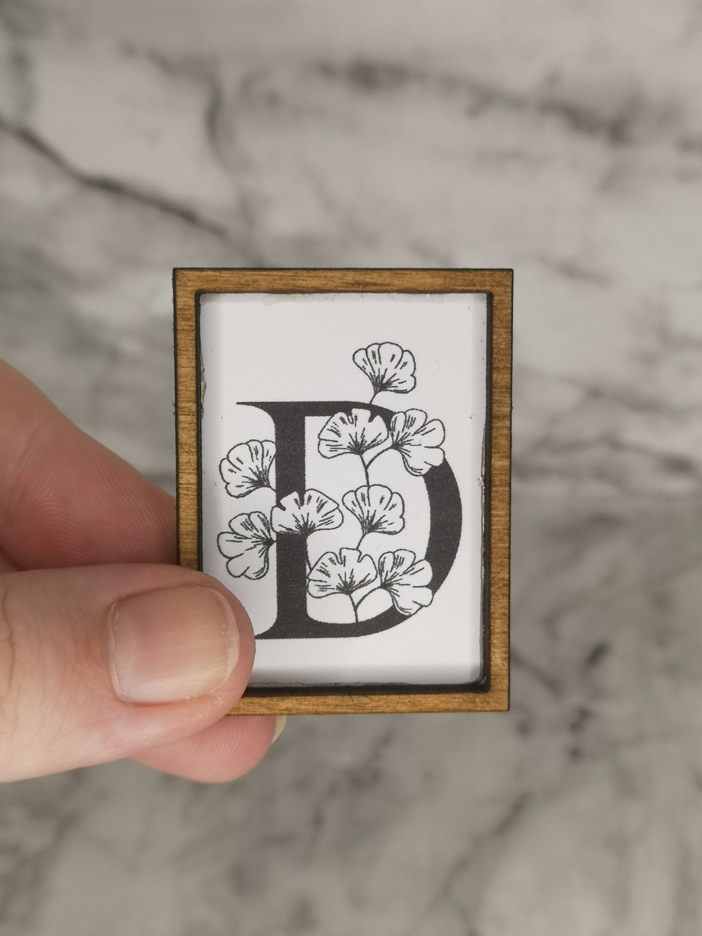 Custom Wood Framed Miniature Sign Farmhouse Style Tiered - Etsy