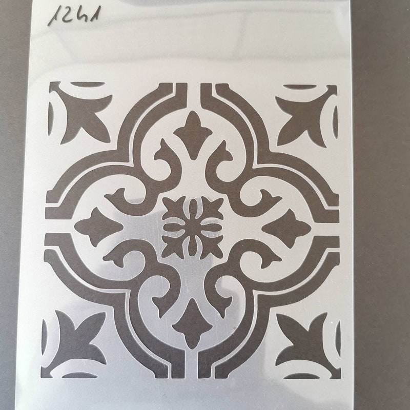 Tile Stencil - Etsy