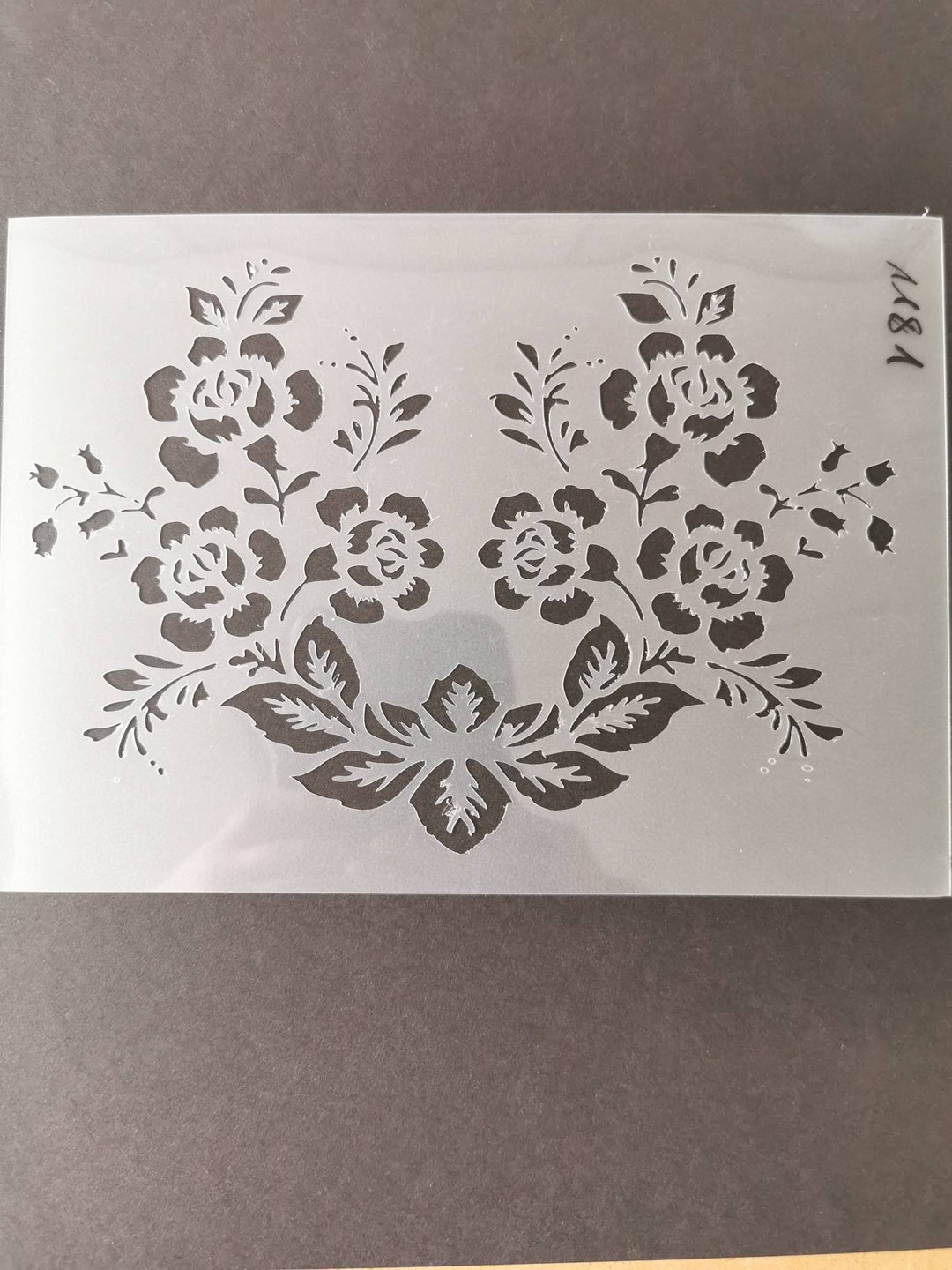 Flower Stencil Wall Decor Home Decor Furniture Painting - Etsy