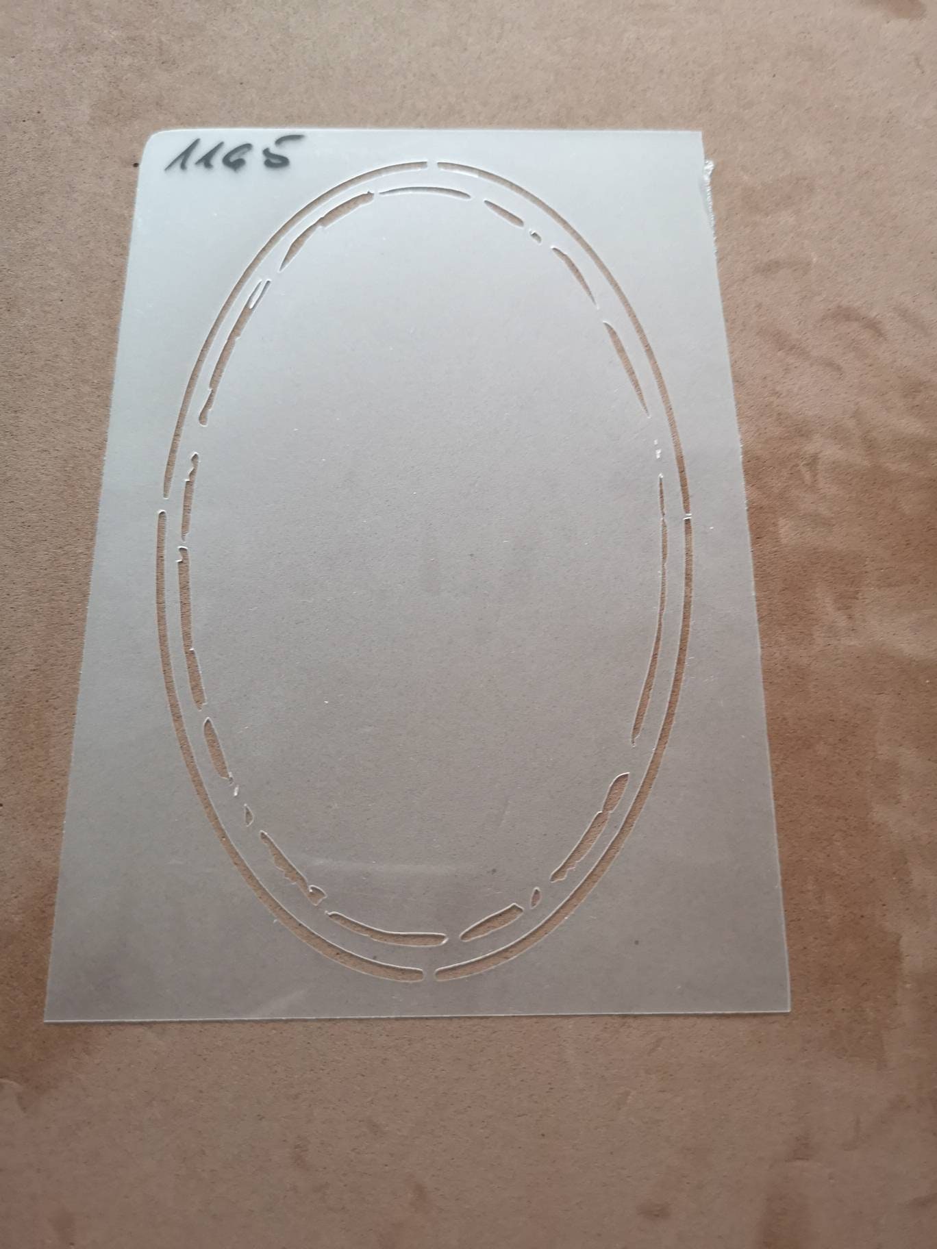 Oval Picture Frame Stencil, Wall Decor, Home Decor, Furniture Painting ...