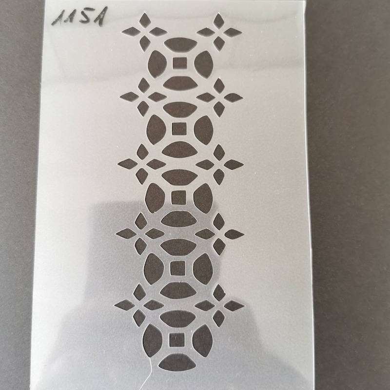 Wall Stencil Geometric - Etsy
