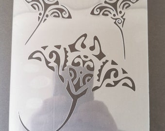 Sting Ray Stencil - Etsy