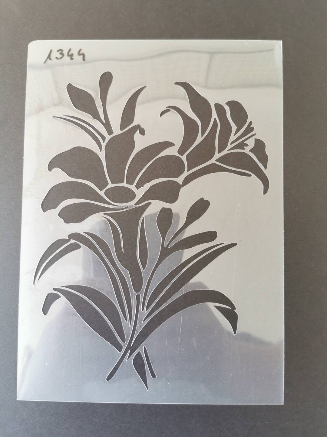 Flower Stencil, Wall Decor, Home Decor, Furniture Painting, Sign Making ...