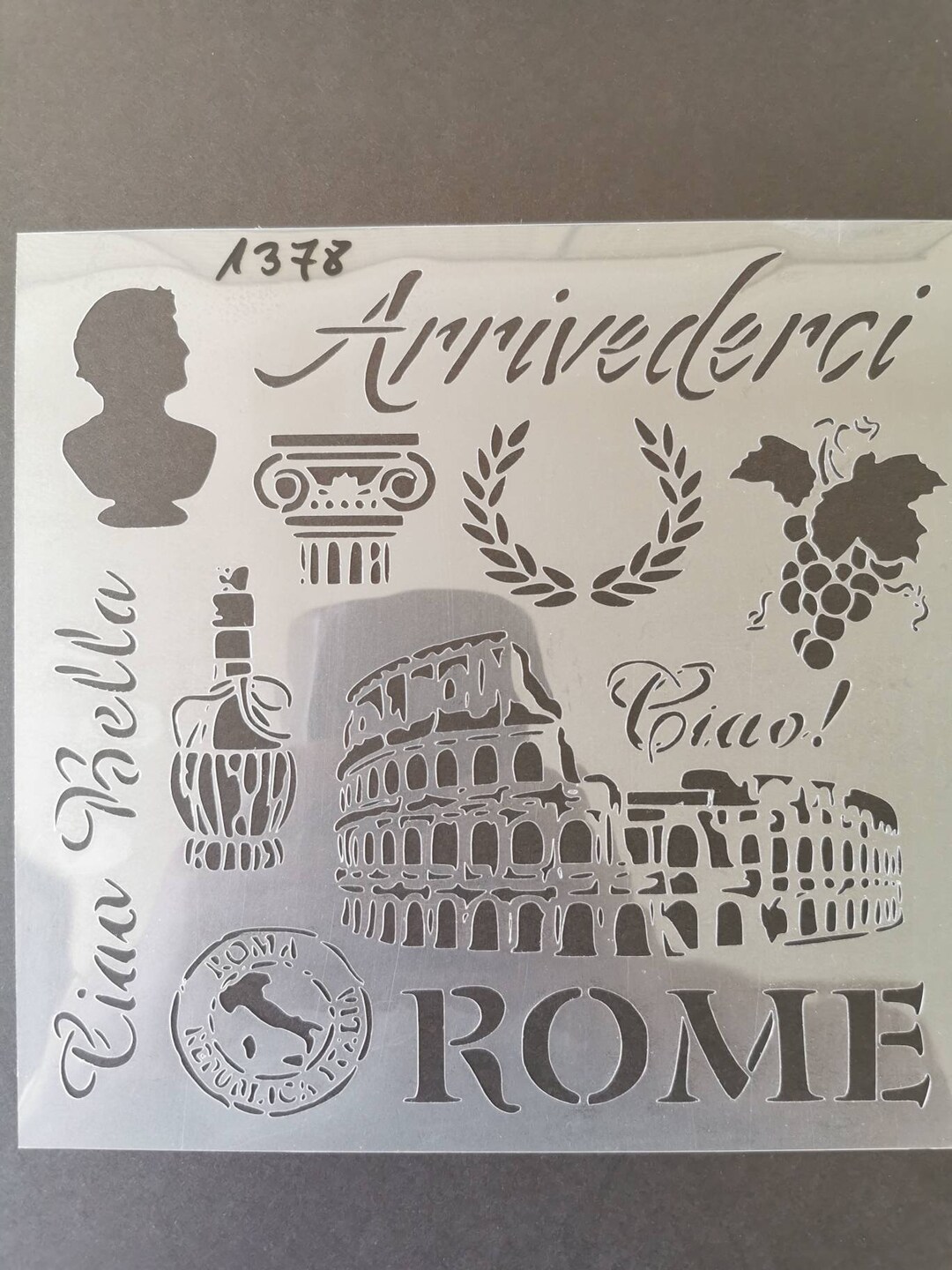 Italian Selection Stencil, Wall Decor, Home Decor, Furniture Painting ...