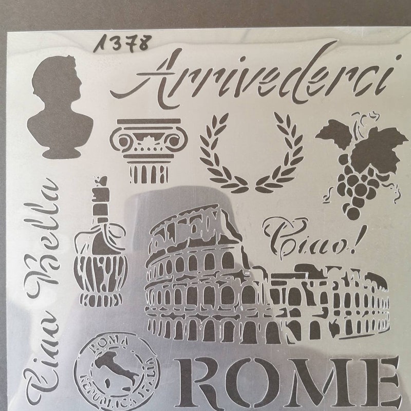 Italian Furniture Stencils - Etsy