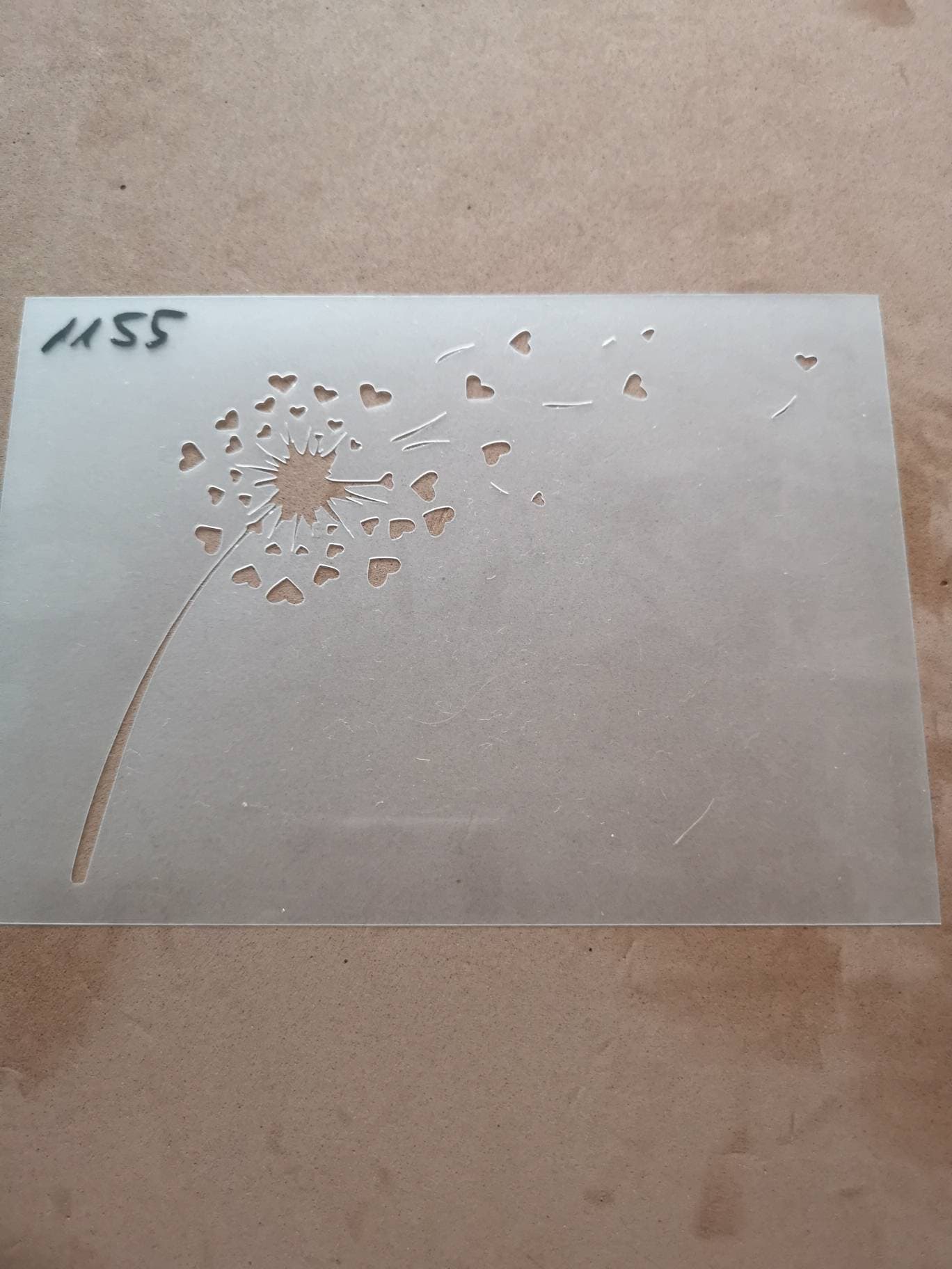 Dandelion Stencil Wall Decor Home Decor Furniture Painting | Etsy