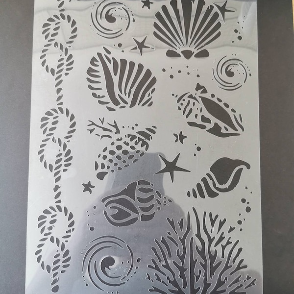 Sea Life Stencils - Etsy