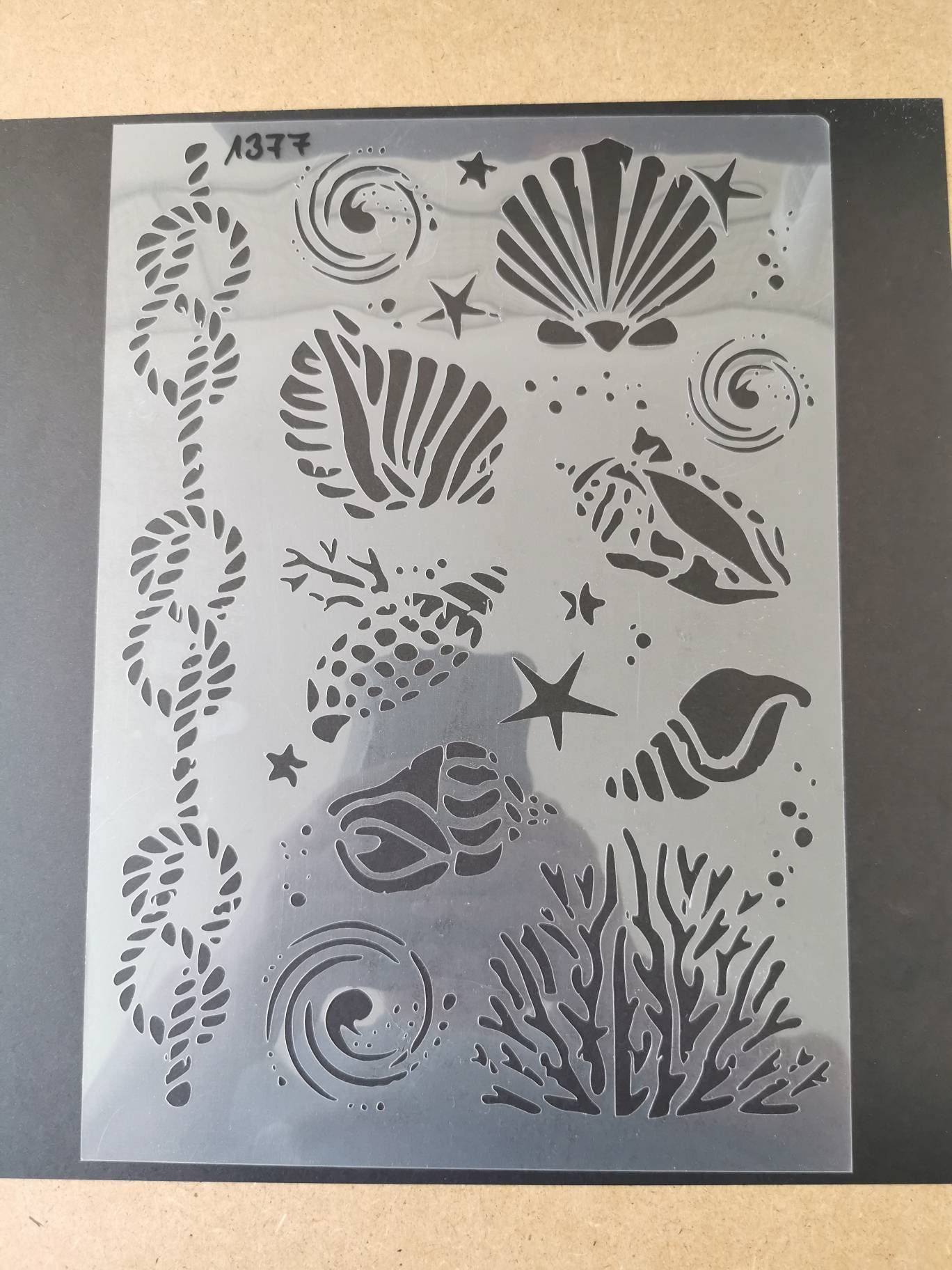 Sea Creatures Stencil Wall Decor Home Decor Furniture - Etsy