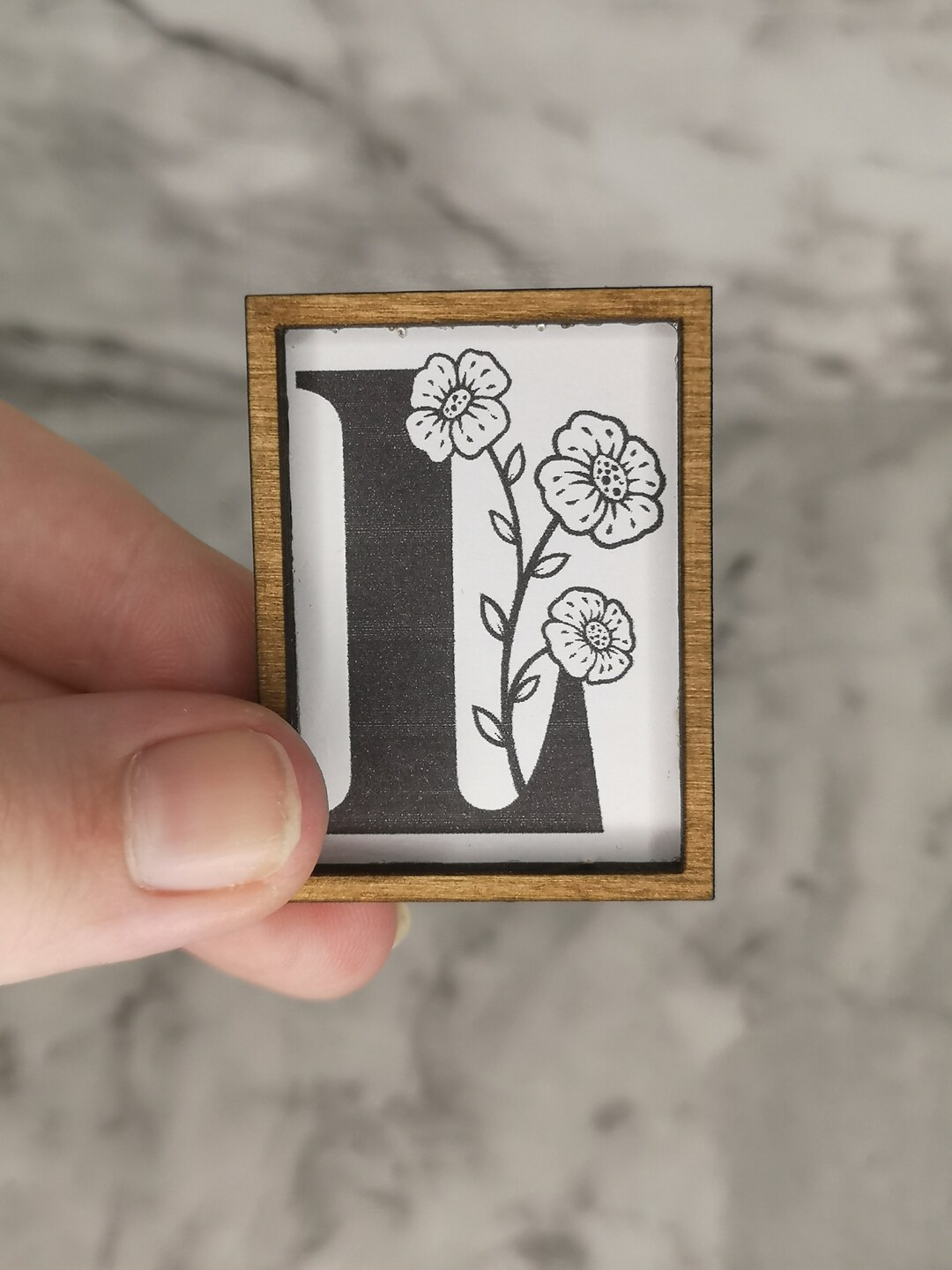 Custom Wood Framed Miniature Sign Farmhouse Style Tiered Tray Decor ...