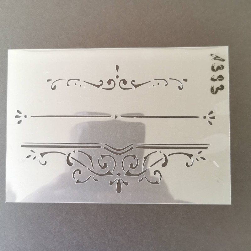 Border Stencil - Etsy