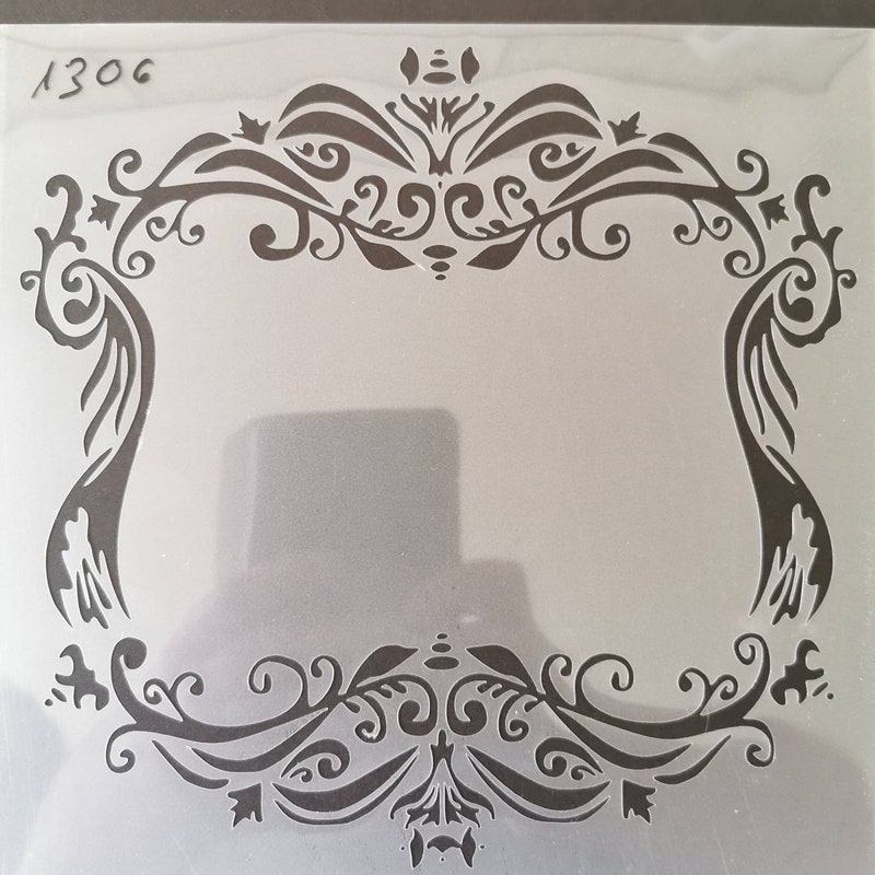Scroll Stencil - Etsy