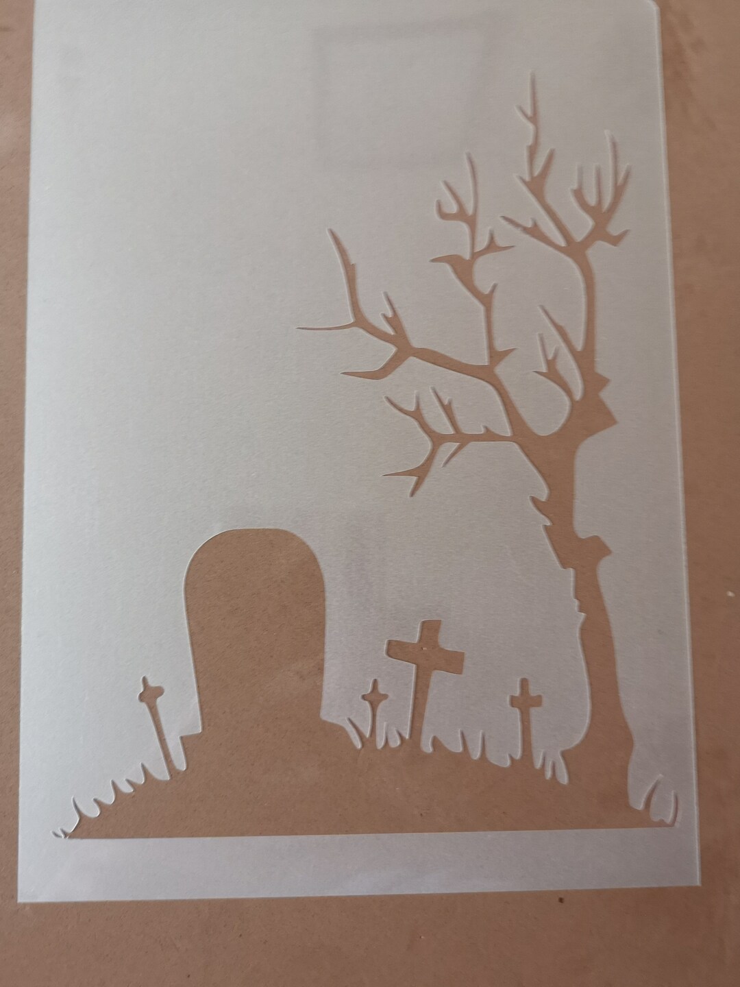 Scary Haloween Stencil, Wall Decor, Home Decor, Sign Painting ...