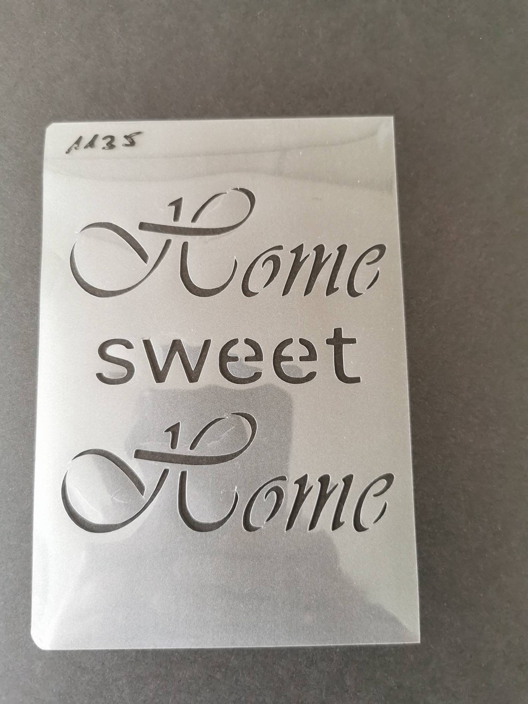 Home Sweet Home Stencil, Wall Decor, Home Decor, Furniture Painting ...