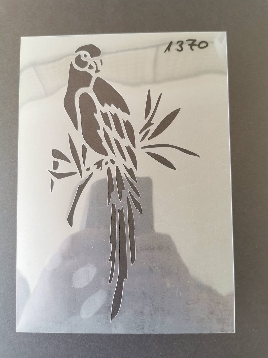 Parrot Stencil, Wall Decor, Home Decor, Furniture Painting, Sign Making ...