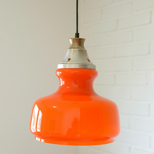 Orange Ceiling Light - Etsy
