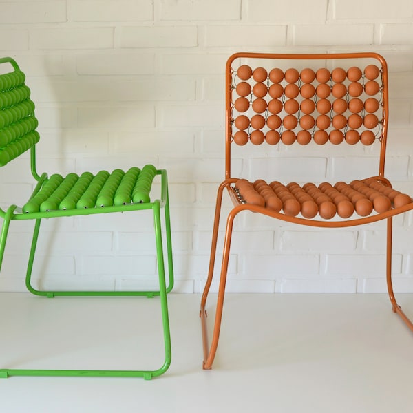 Vintage Pop Art Chairs - Etsy