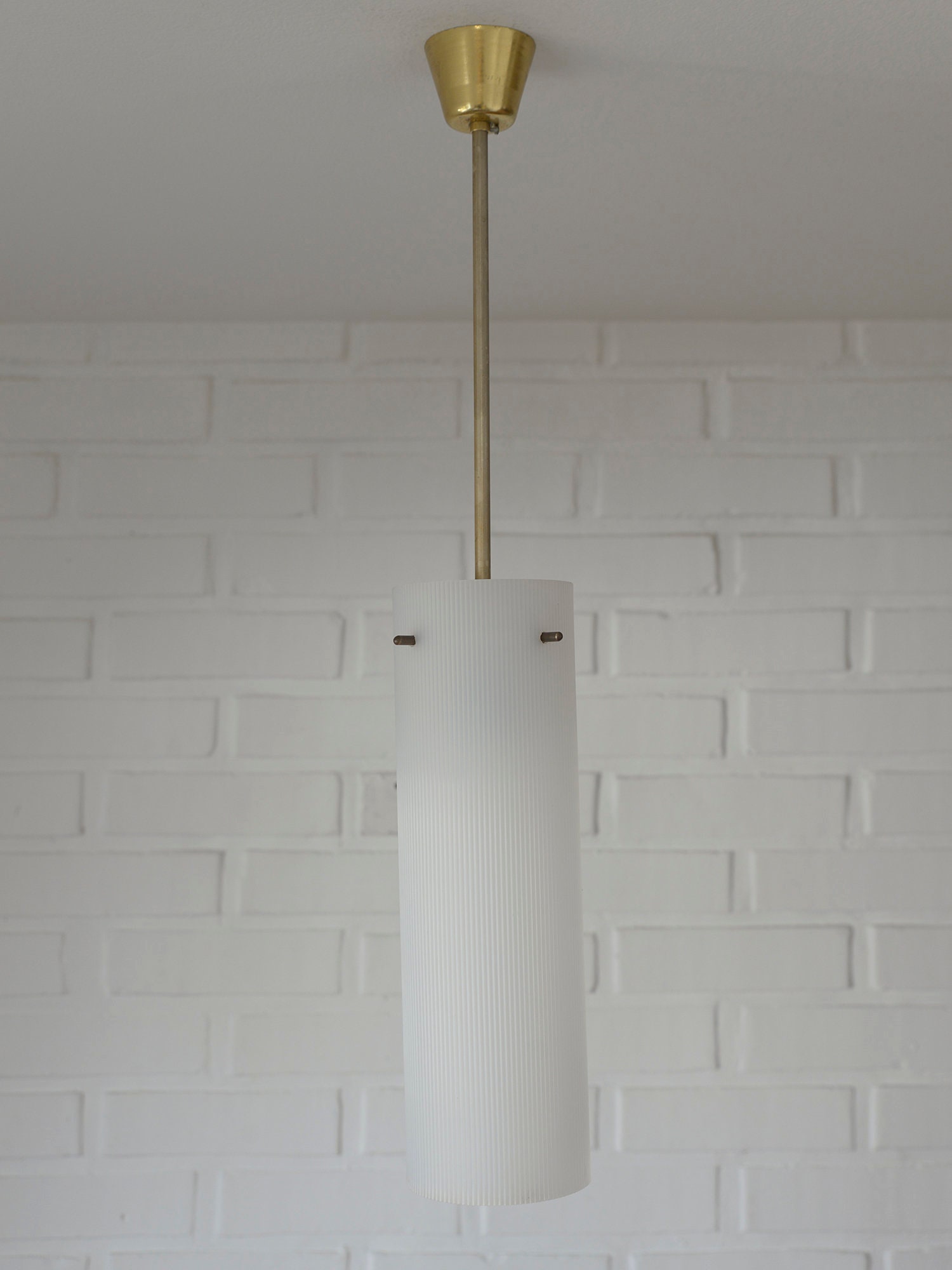 Vintage Tube Ceiling Light / Mid Century Modern / Light - Etsy