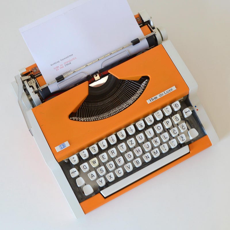 Working Typewriter - Etsy