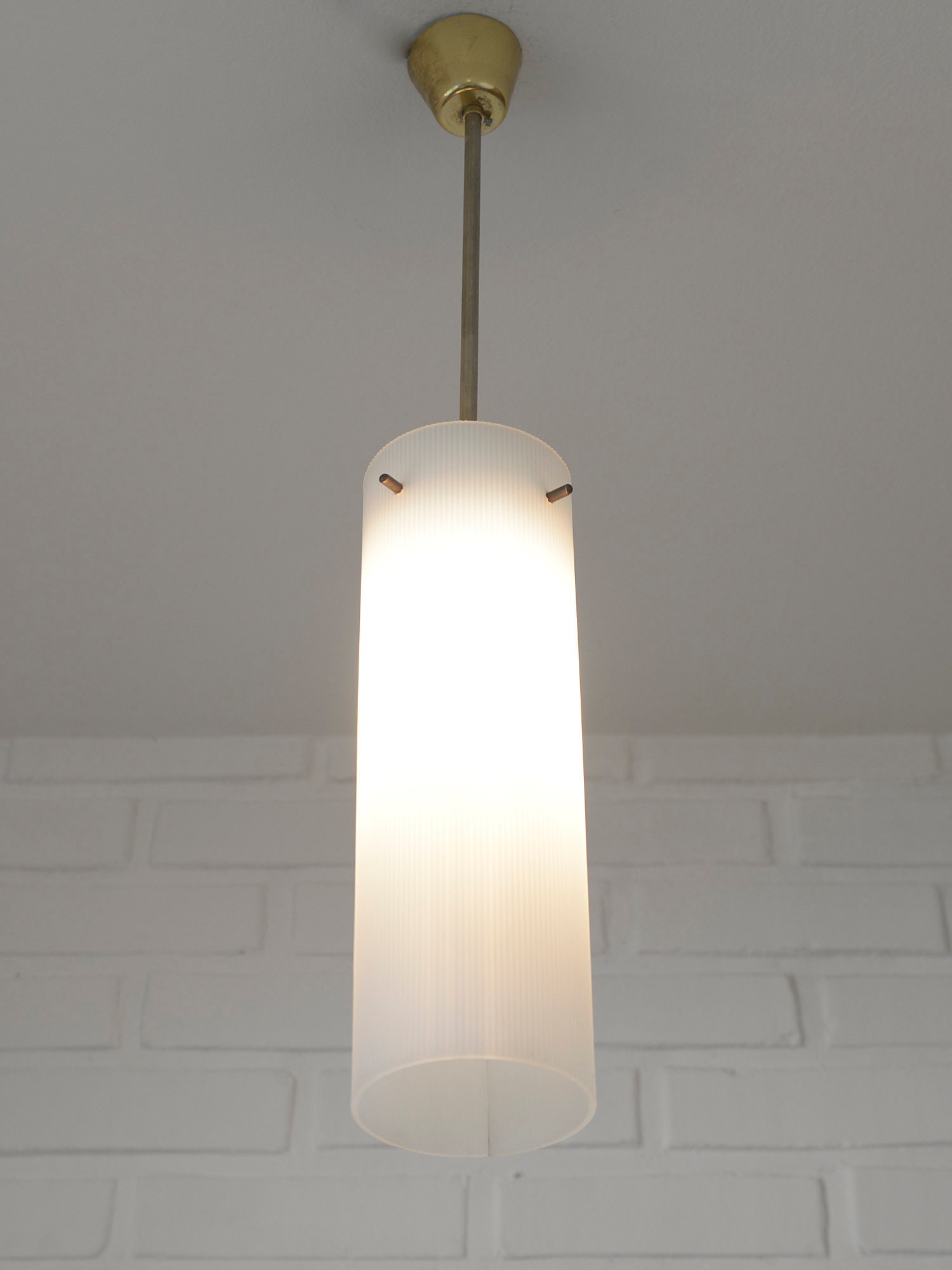 Vintage Tube Ceiling Light / Mid Century Modern / Light - Etsy